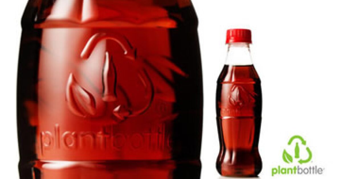 Coca-Cola produce botella con caña de azúcar