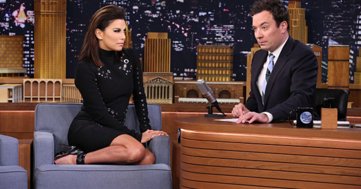 VIDEO: Eva Longoria y Jimmy Fallon, ¿juntos en una novela?