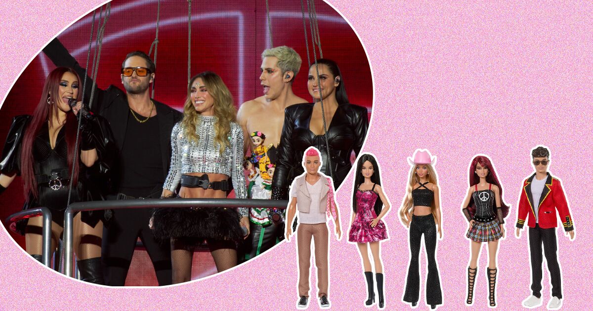 Barbie relanza la colección inspirada en RBD y ahora son mucho más ...