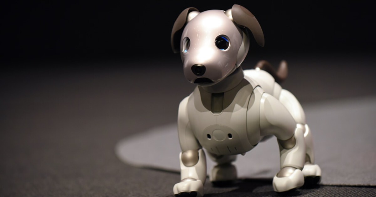 Sony presentó la nueva versión del perro robot Aibo