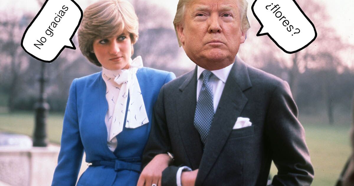 Hablemos sobre el crush que Donald Trump tuvo con Lady Diana durante años