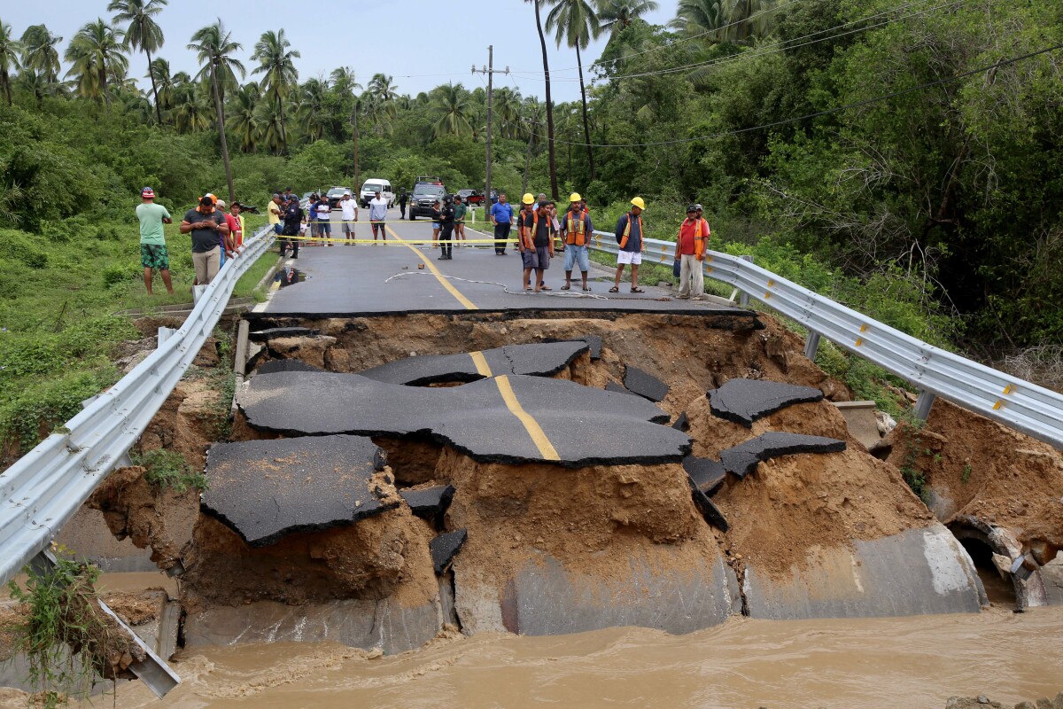 Las FOTOS de las afectaciones por el paso de la tormenta tropical 'Narda'