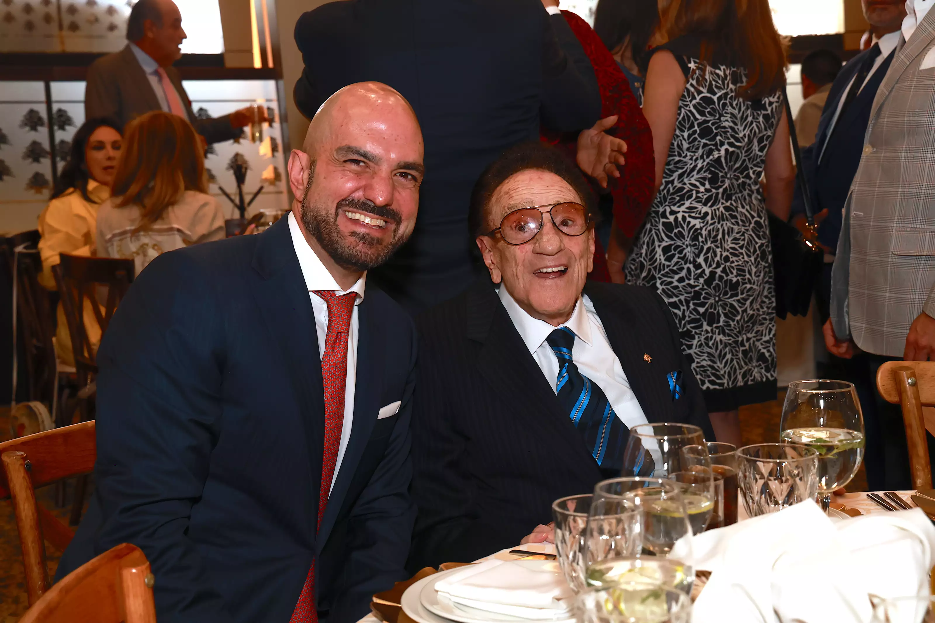 Emilio Checa Kuri festeja sus 100 años en el Centro Libanés