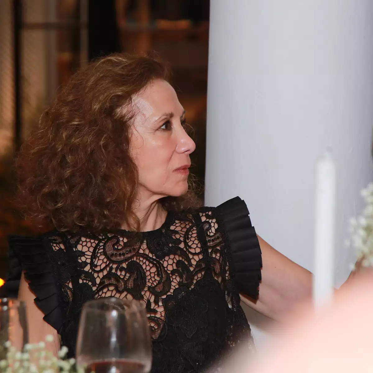 Lisette Trepaud, Daniela Bustos Maya y Karla Mayer en el festejo de ...