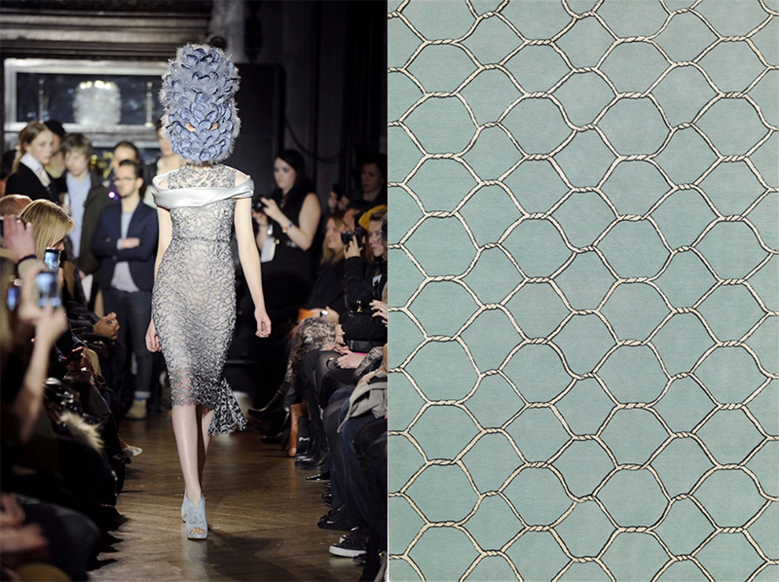 Desfiles y tapetes: cuando la moda y el interiorismo crean obras de arte