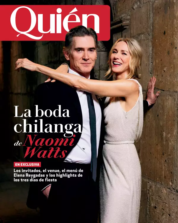 La boda chilanga de Naomi Watts y Billy Crudup