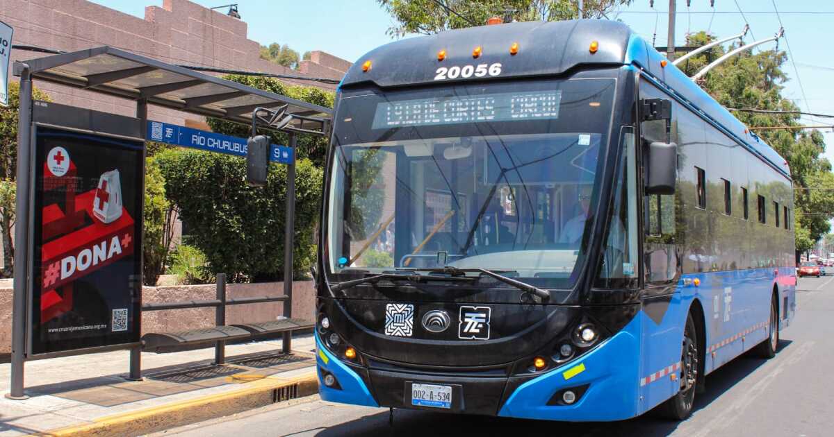 Para 2024 una nueva ruta del Trolebús sobre Avenida Aztecas en CDMX