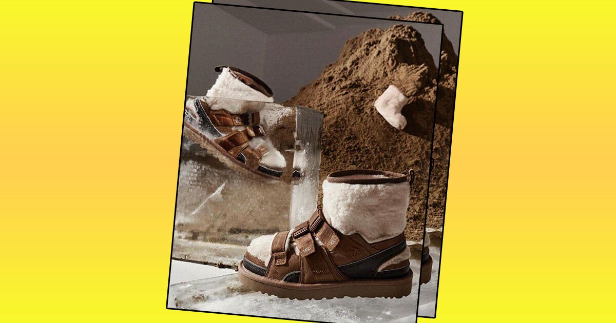 La chancla-bota no es un mito urbano, Ugg la hizo realidad y ya la ...
