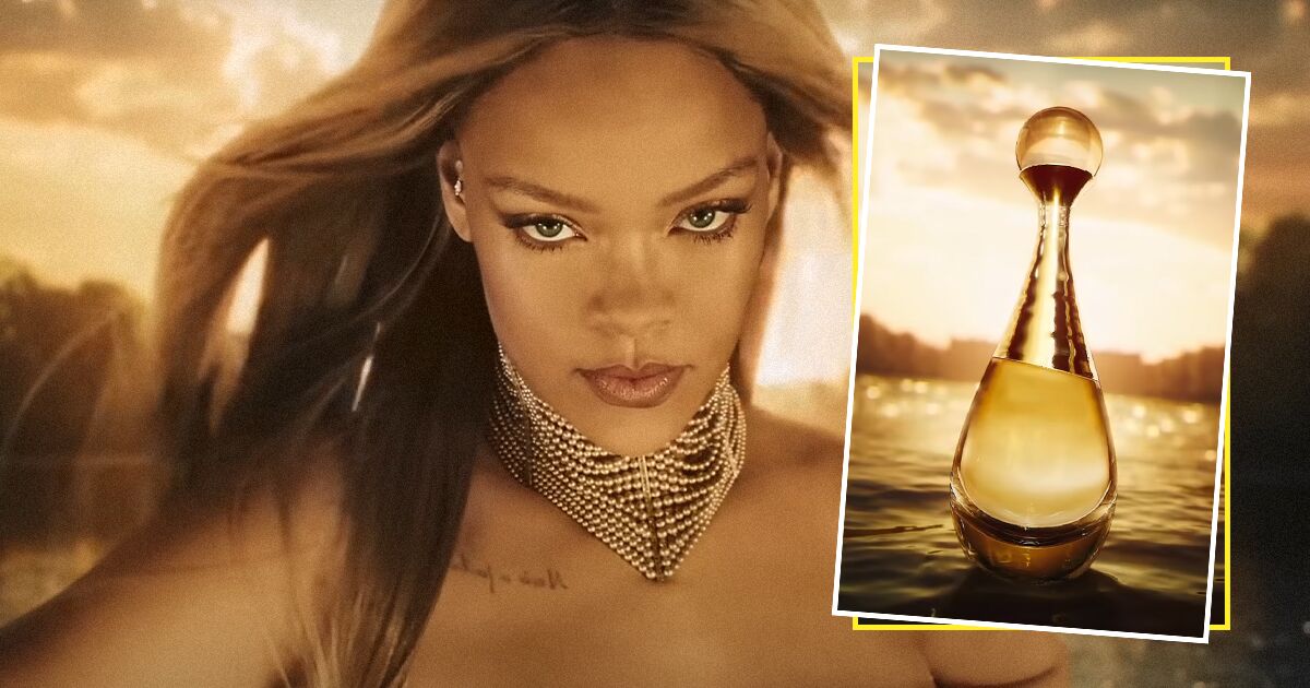 El primer film de Rihanna como imagen de J'adore de Dior ¡ya se estrenó!