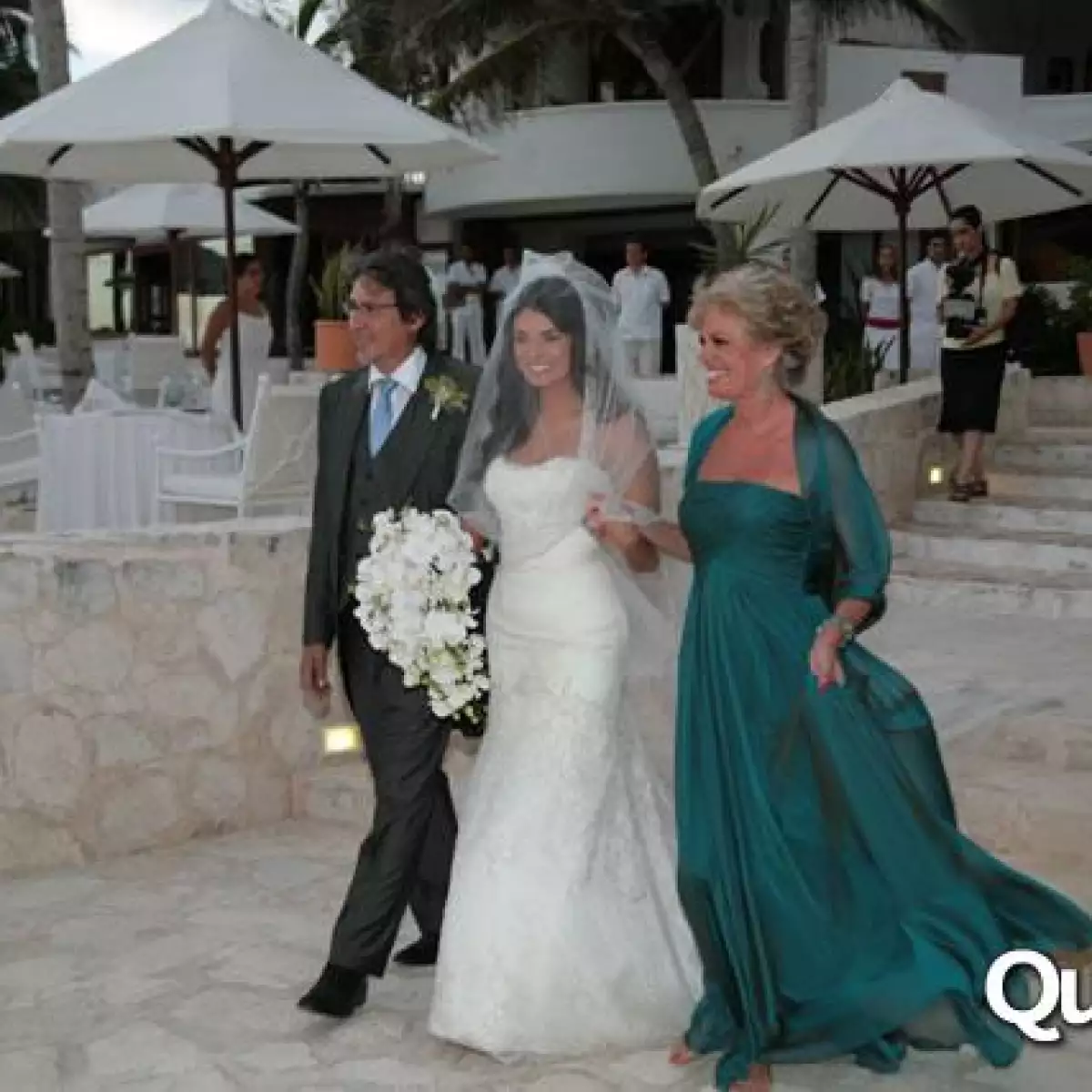 Alexa Damián y Ben Melkman se casaron en la Riviera Maya