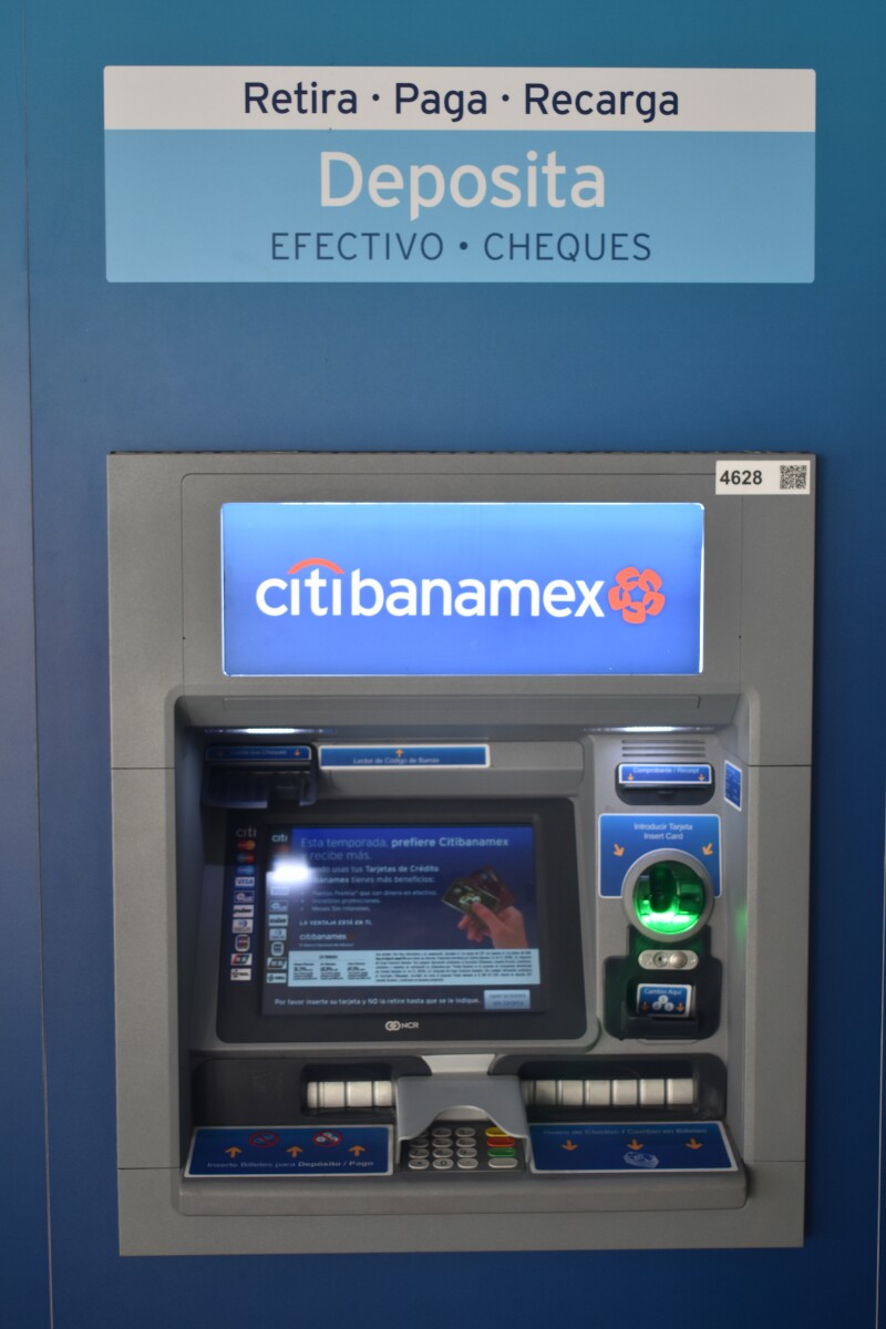 Citibanamex habilita cajeros para recibir cheques