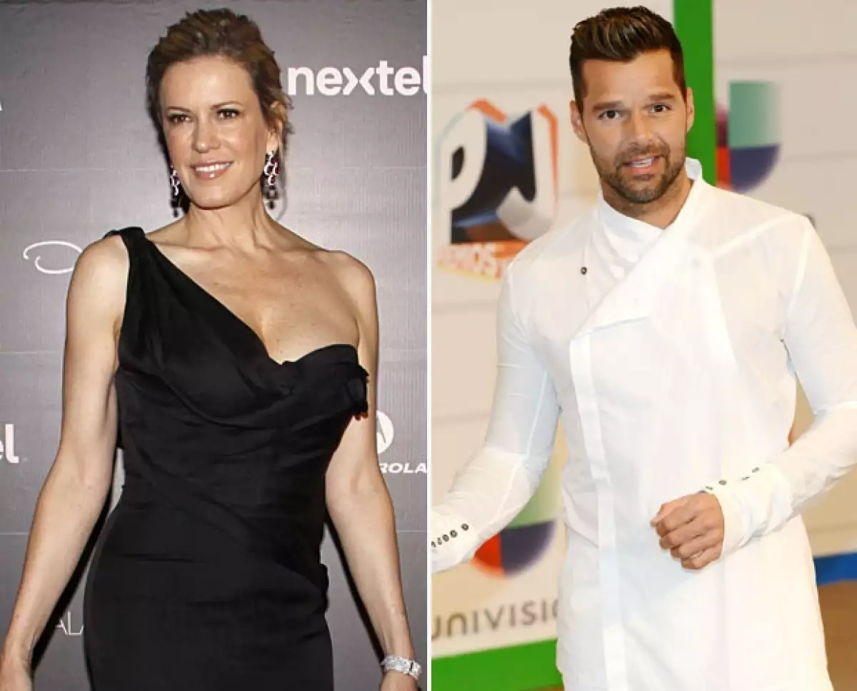 Rebecca de Alba cuenta que Ricky Martin le dio la espalda