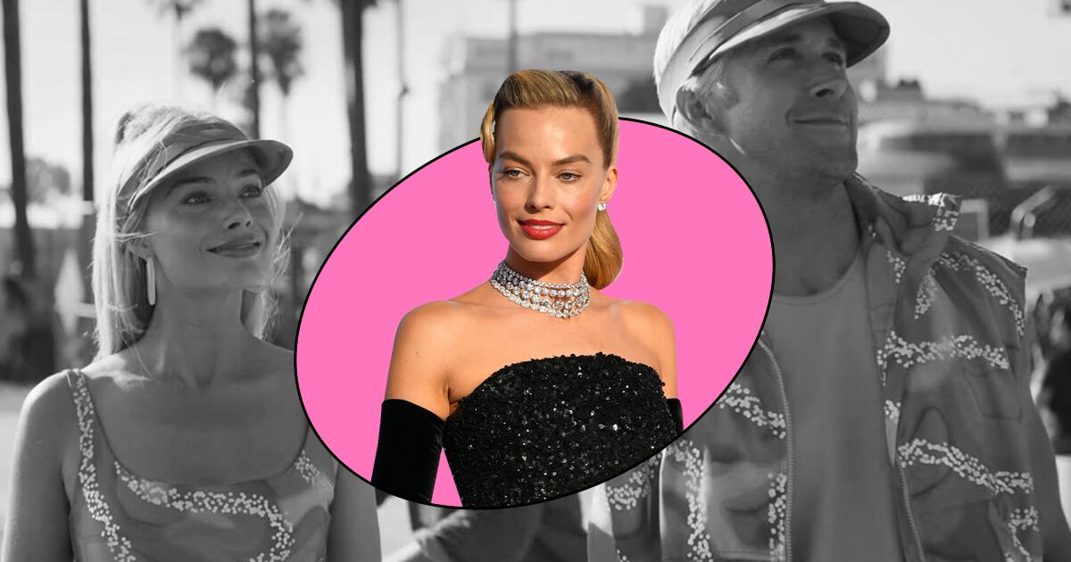 Margot Robbie no se quedó con ningún look Barbie... ¡ni de las ...