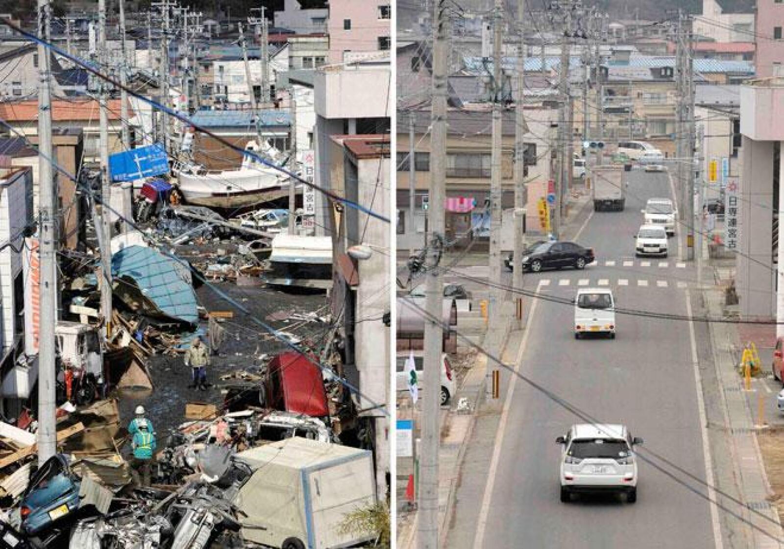 Japón continúa la reconstrucción tras el tsunami de 2011