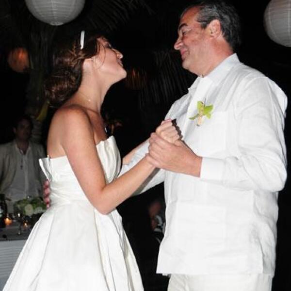 José Portilla y Angie Taddei se casaron en la Riviera Maya