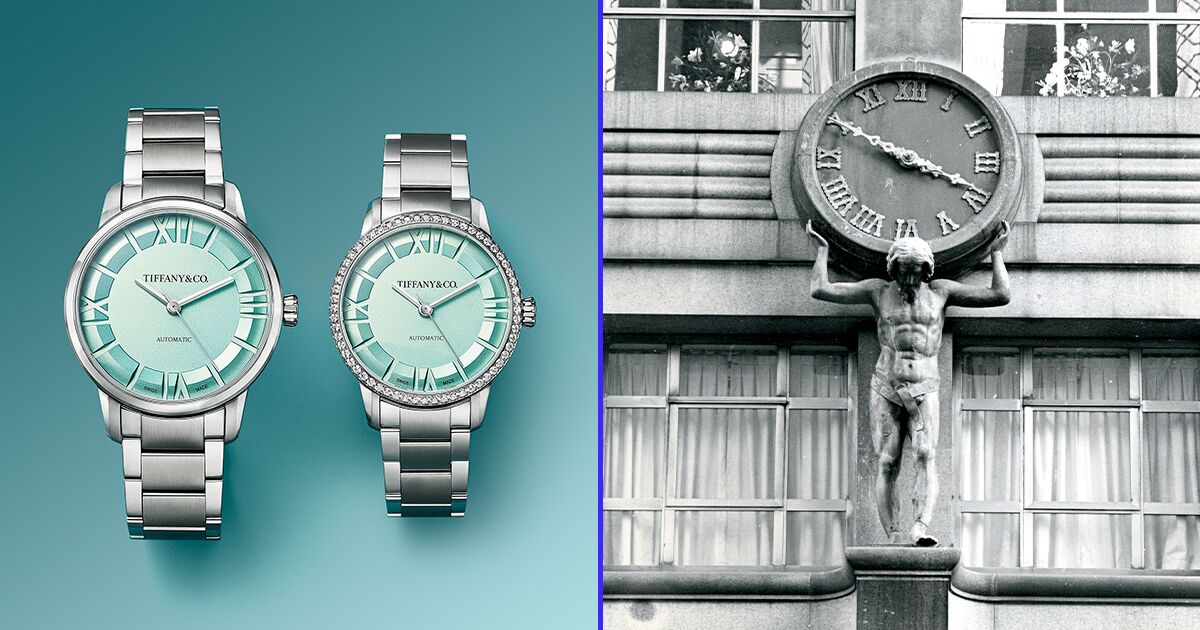 Tiffany vuelve a lanzar su reloj Atlas, inspirado en la entrada de su ...