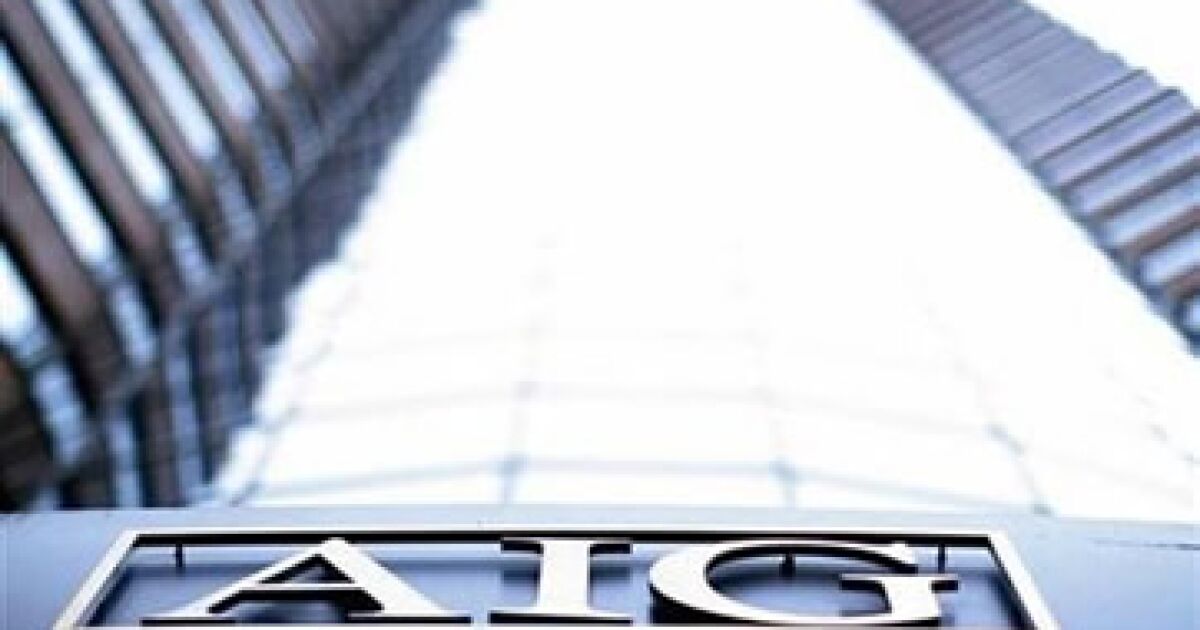 AIG retrocede en Wall Street