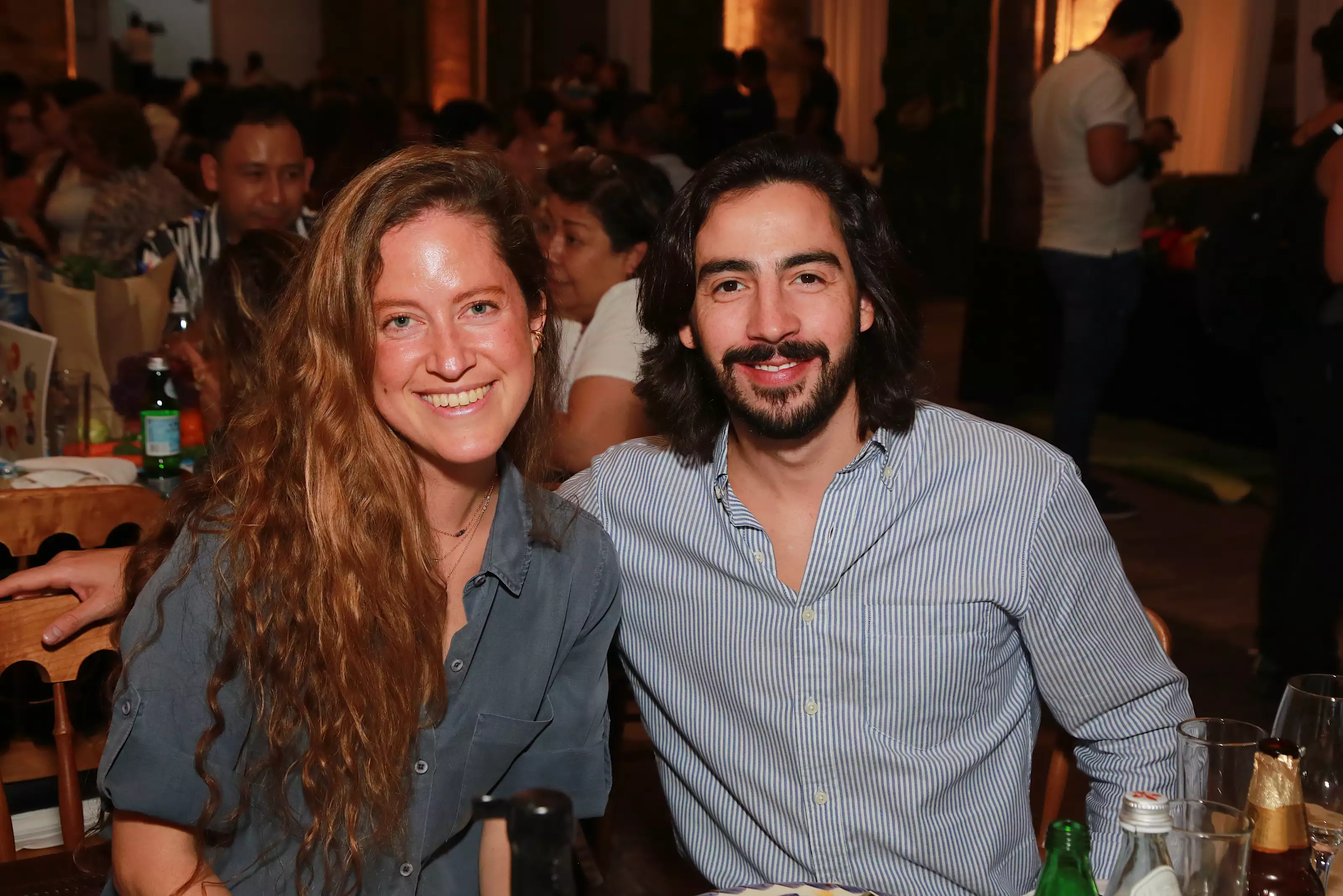 Dolores Beistegui y Josele Garza en el festejo Sabor de la tierra