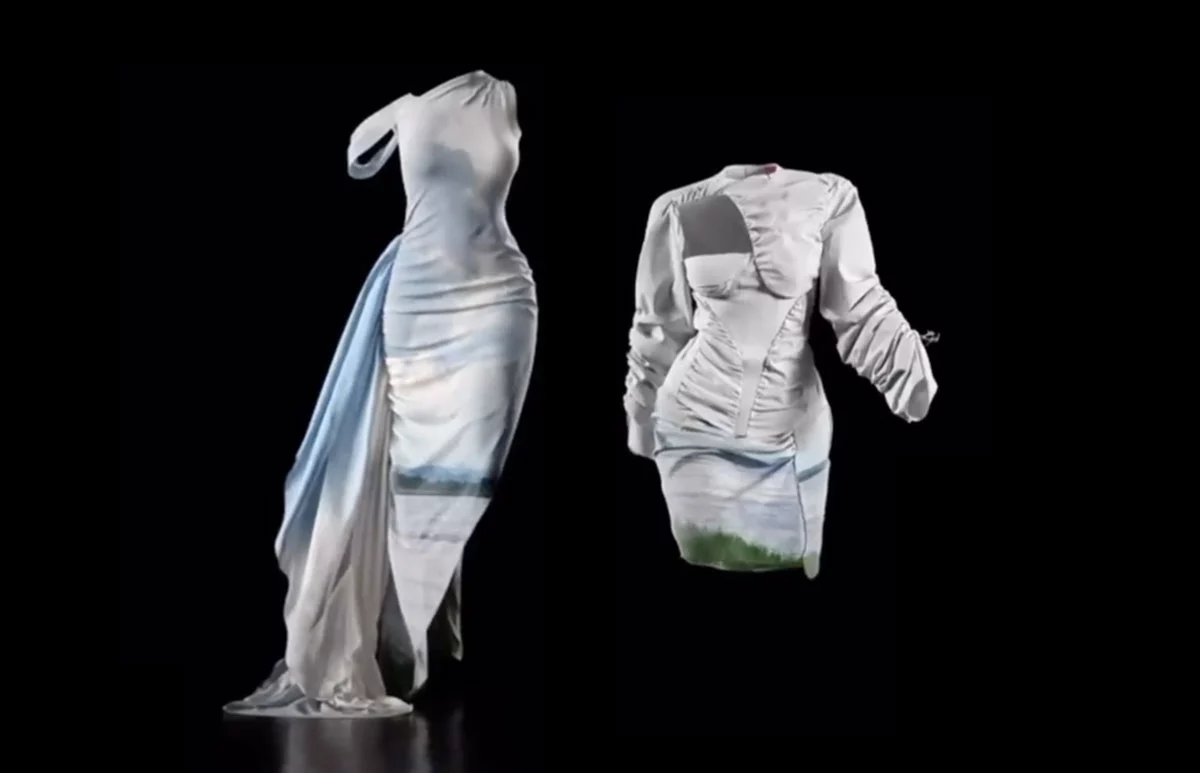 Así fue el primer desfile de moda con modelos 3D (o modelos invisibles)