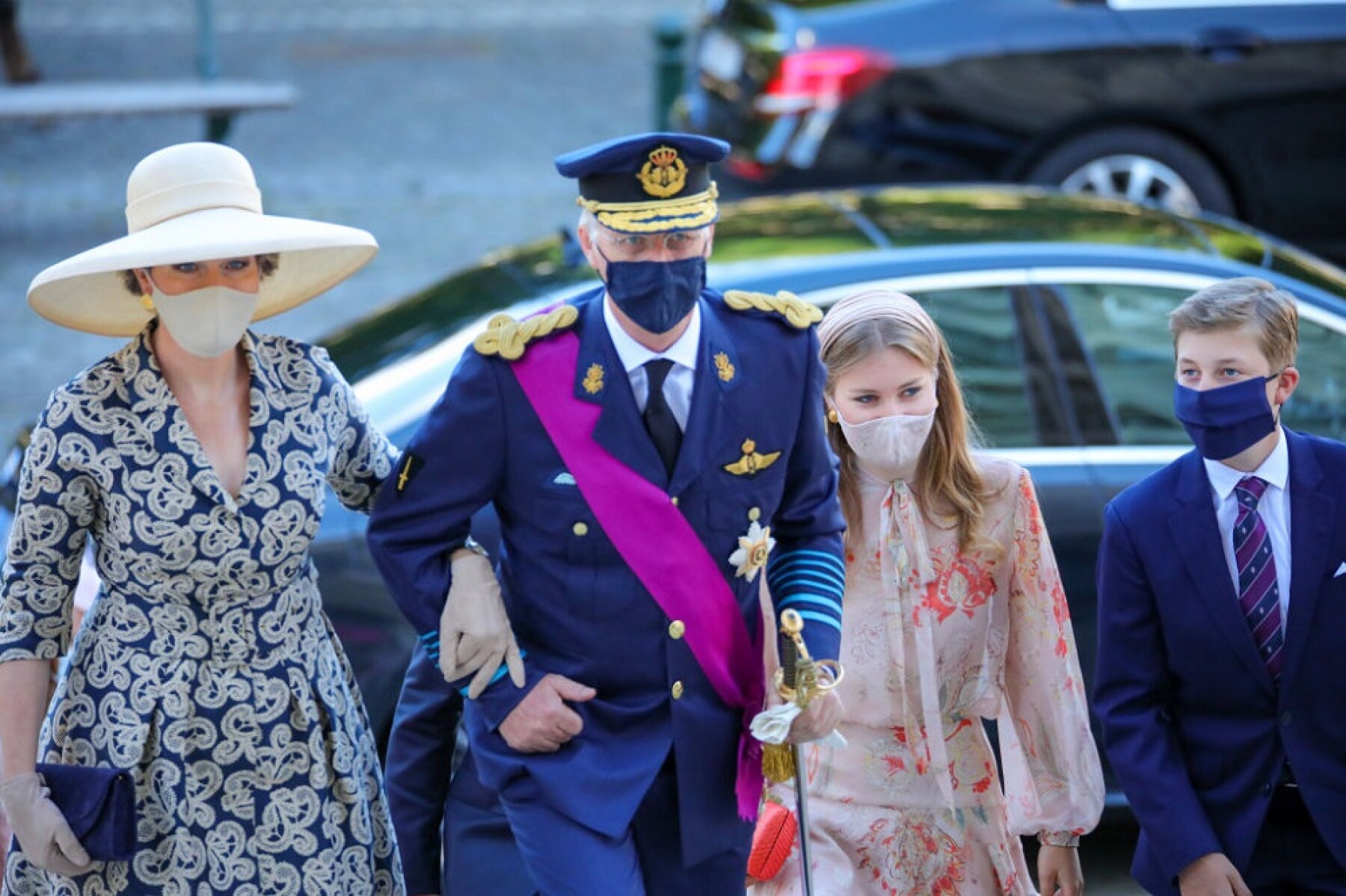 Duelo de vestidos entre la reina Matilde y la princesa Elisabeth de Bélgica