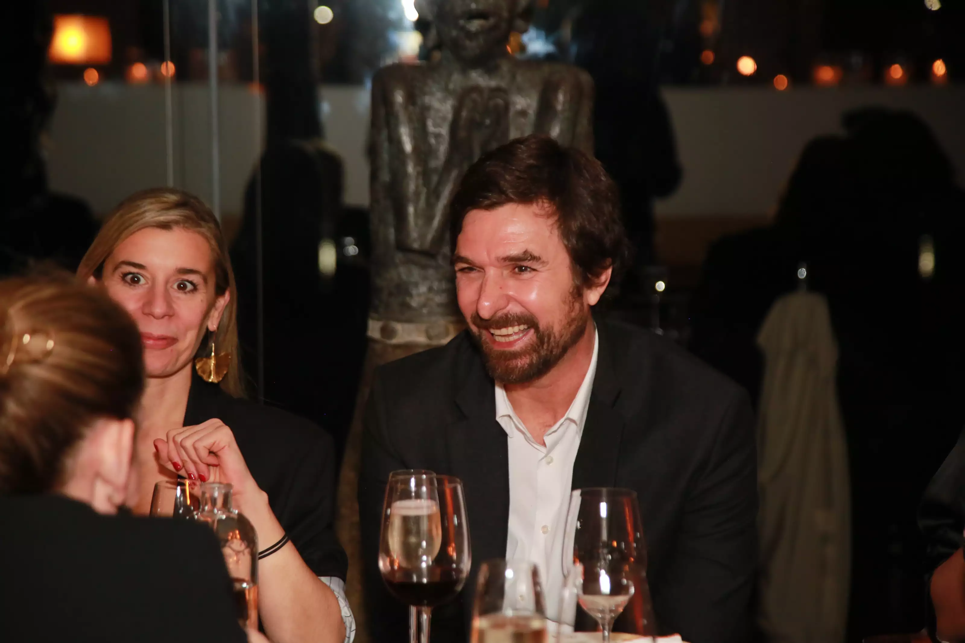 Mario García Torres y Mariangeles Reygadas en la cena de los 30 años de ...