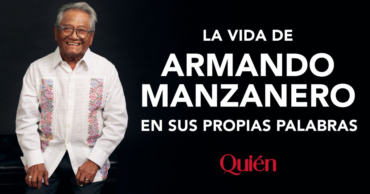 Su vida en primera persona… la última entrevista con Armando Manzanero