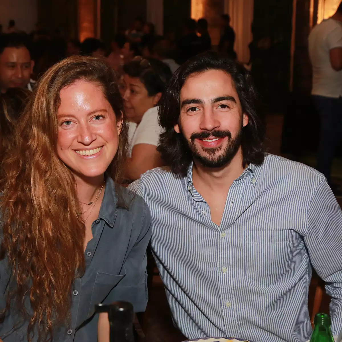 Dolores Beistegui y Josele Garza en el festejo Sabor de la tierra