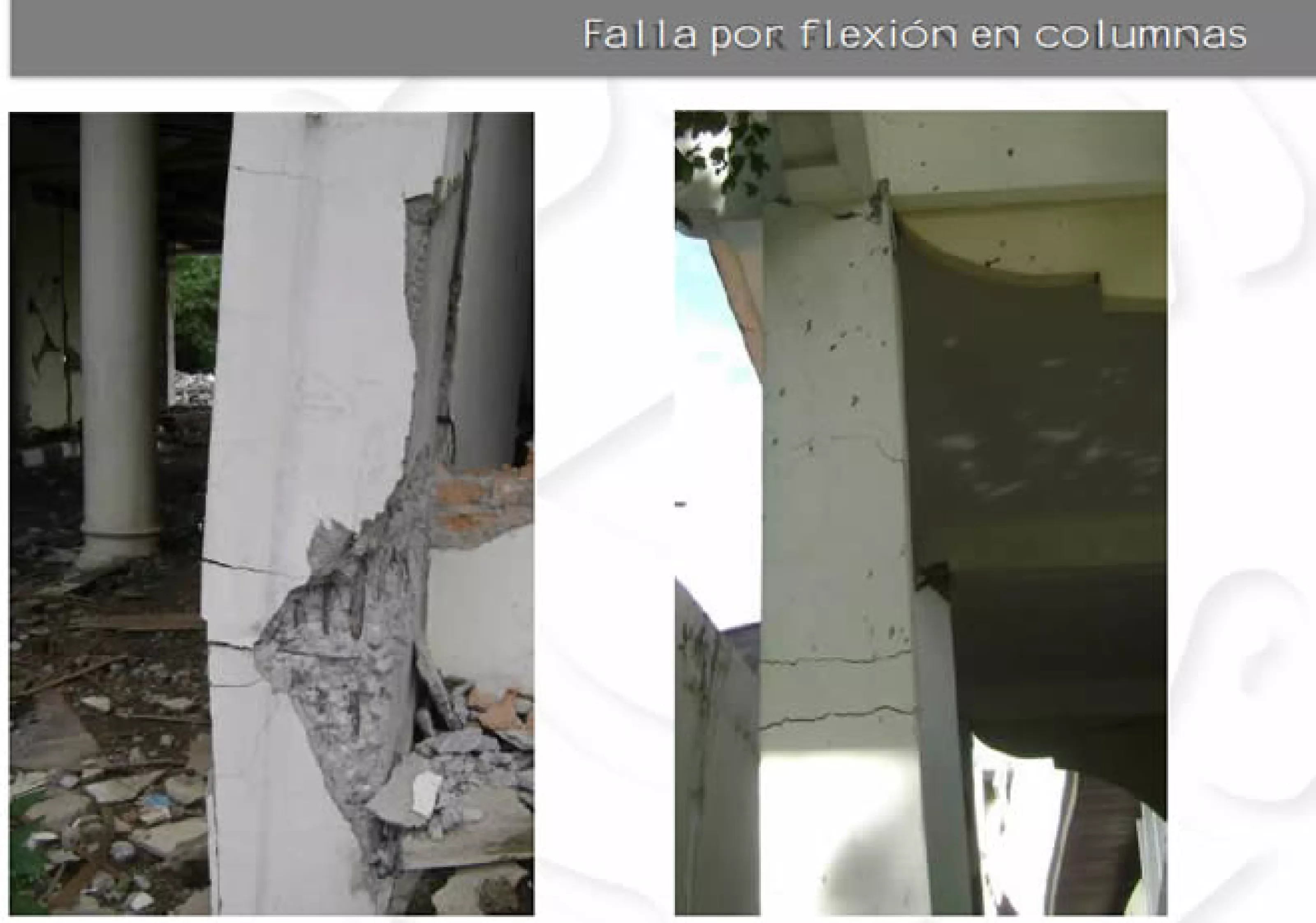 Fallas estructurales en columnas que debes identificar