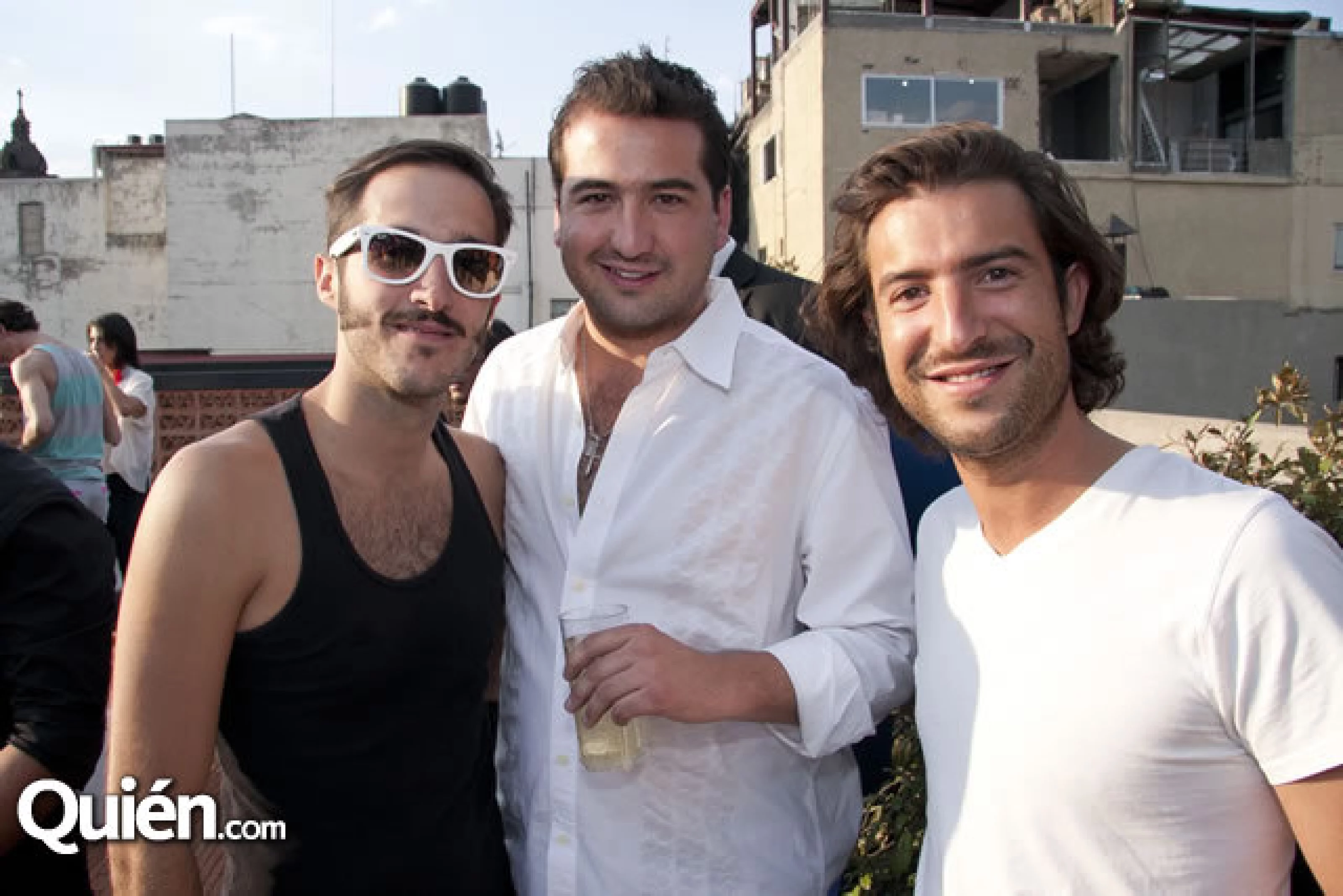 Isaac Bissu y Alexia Camil de fiesta en `Downtown´